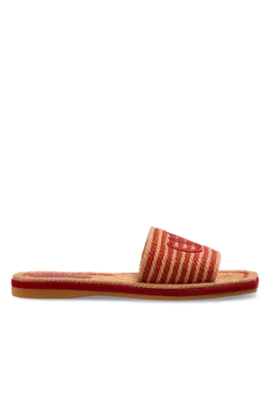 Chloé Sand Slides - Beige