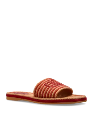 Chloé Sand Slides - Beige