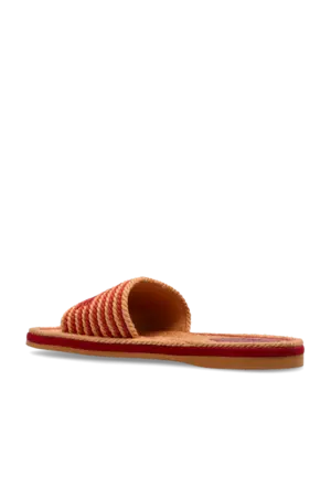 Chloé Sand Slides - Beige