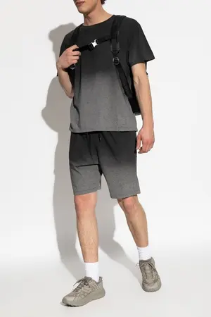 Moschino Cotton Knee Length Shorts - Grey