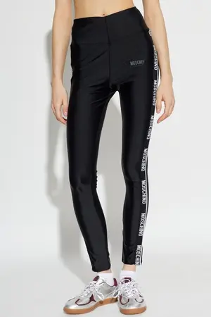 Moschino Print High-waisted Leggings