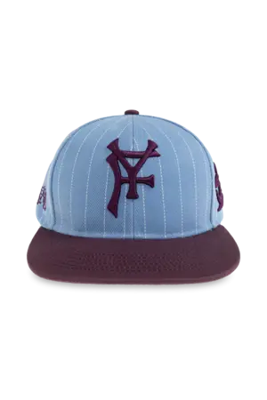 PDF Baseball Cap With Embroidered Details - Blue