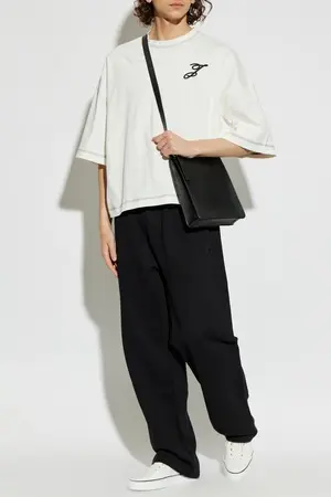 Jacquemus Sweatpants With Embroidered Logo
