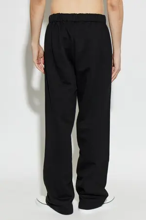 Jacquemus Sweatpants With Embroidered Logo