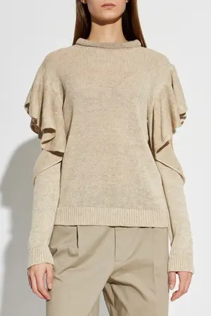 Moschino Linen Sweater - Beige