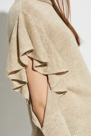 Moschino Linen Sweater - Beige
