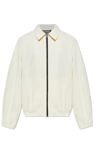 Jacquemus Lightweight Jacket With Classic Collar - Cream