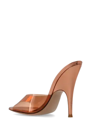 GIANVITO ROSSI Heeled Mules - Brown