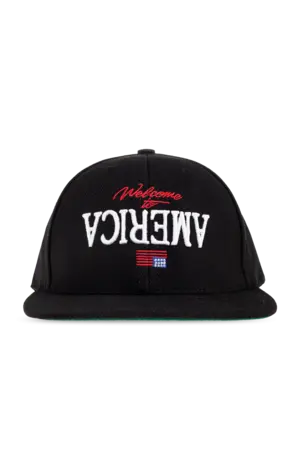 WILLY CHAVARRIA Cap With Visor - Black