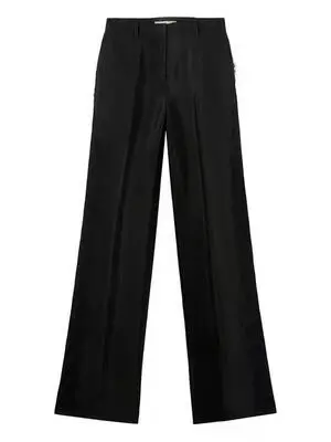 Blumarine Black Wash Pants For Women