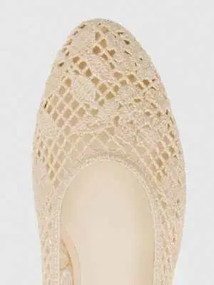REFORMATION Pillar Flat - Ivory