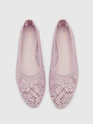 REFORMATION Pillar Flat - Pink