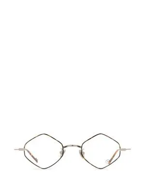 EYEPETIZER Geometric-frame Eyeglasses - Brown