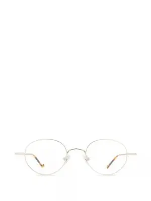 EYEPETIZER Chatham Clip-on Round-frame Glasses - Silver