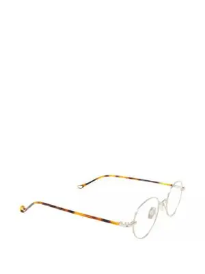 EYEPETIZER Chatham Clip-on Round-frame Glasses - Silver