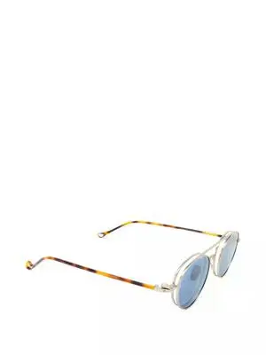EYEPETIZER Chatham Clip-on Round-frame Glasses - Silver