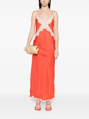 FORTE_FORTE Long Slip Dress