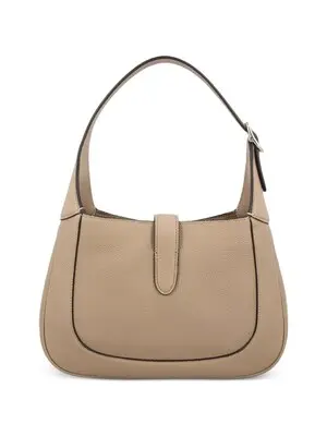Gucci Jackie Medium Leather Shoulder Bag - Grey