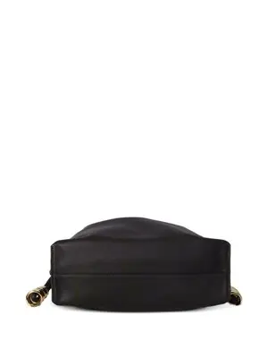 Loewe Flamenco Medium Leather Clutch - Black