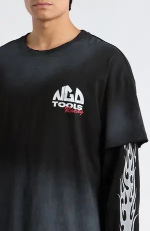 NOTHING GROWS OVERNIGHT Tools Thermal Layer T-shirt