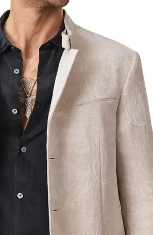 John Varvatos Logan Paisley Jacket