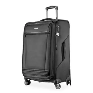 RICARDO BEVERLY HILLS Avalon Softside 24" Checked Spinner - Black