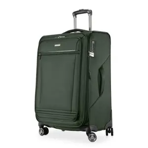 RICARDO BEVERLY HILLS Avalon Softside 24" Checked Spinner - Juniper Green
