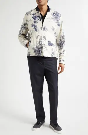Moncler Achensee Reversible Bomber Jacket - Blue