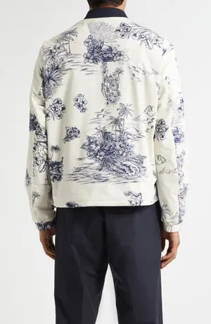 Moncler Achensee Reversible Bomber Jacket - Blue