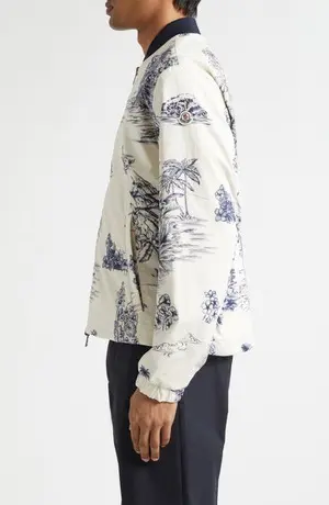 Moncler Achensee Reversible Bomber Jacket - Blue