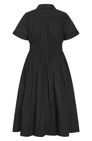 City Chic Lana Shirtdress - Black