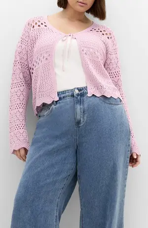 City Chic Trimmed Knitwear For Women