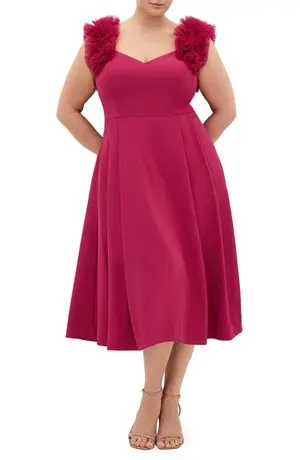 City Chic Flared Dresses