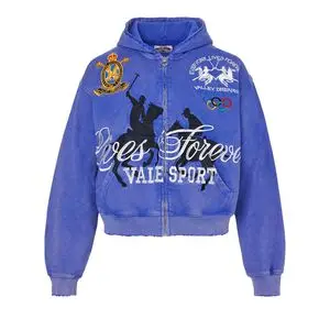 VALE FOREVER Schwab Zip-up - Blue