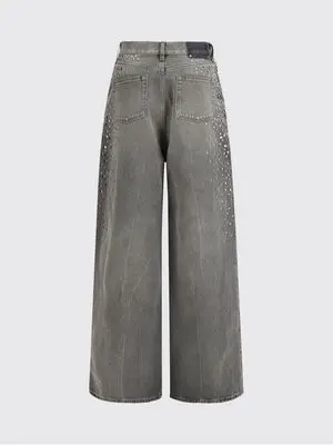GOLDEN GOOSE Embellished Wide Leg Jeans
