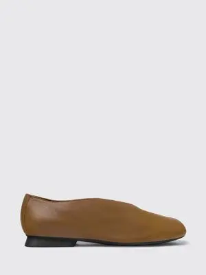 Camper Casi Myra Leather Ballerinas - Brown