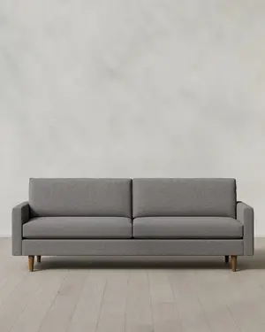Quince Atlas Midcentury Sofa In Performance Basketweave Ash