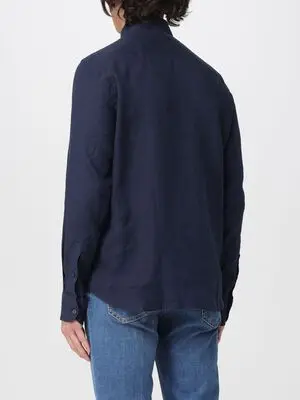 COLMAR Classic Linen Shirt - Navy