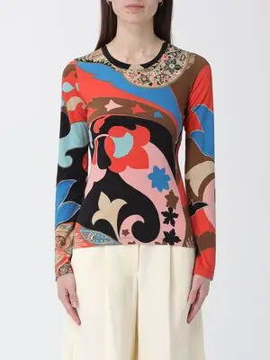Etro Printed Polyester T-shirt