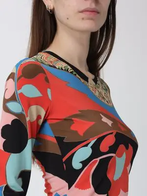 Etro Printed Polyester T-shirt