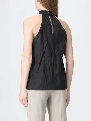 TELA Inca Halter Neck Sleeveless Top - Black