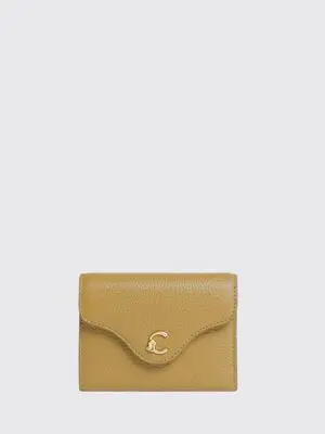 COCCINELLE Leather Wallet With Turn Lock Closure