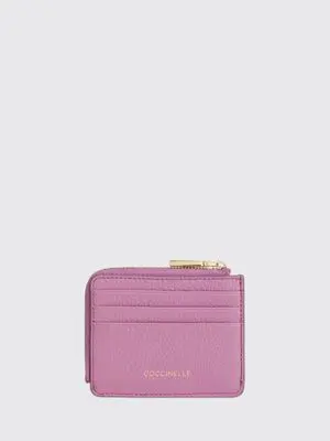 COCCINELLE Leather Wallet With Clasp Closure