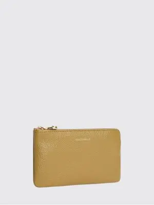 COCCINELLE C-me Soft Grained Leather Pouch - Green
