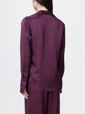 Dries Van Noten Long-sleeved Satin Shirt