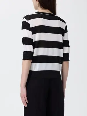 KANGRA Striped Viscose Blend Sweater - Multicolor