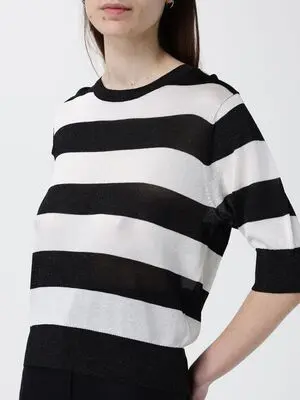 KANGRA Striped Viscose Blend Sweater - Multicolor