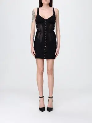 Elisabetta Franchi Corset Dress - Black