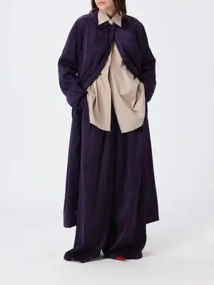 Dries Van Noten Long Cotton Blend Trench Coat