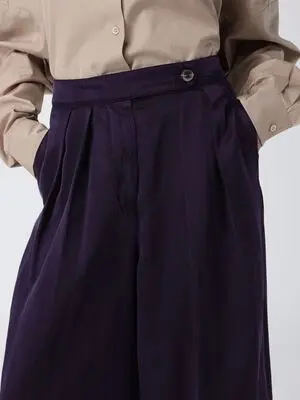 Dries Van Noten Wide-leg Tailored Trousers - Blue